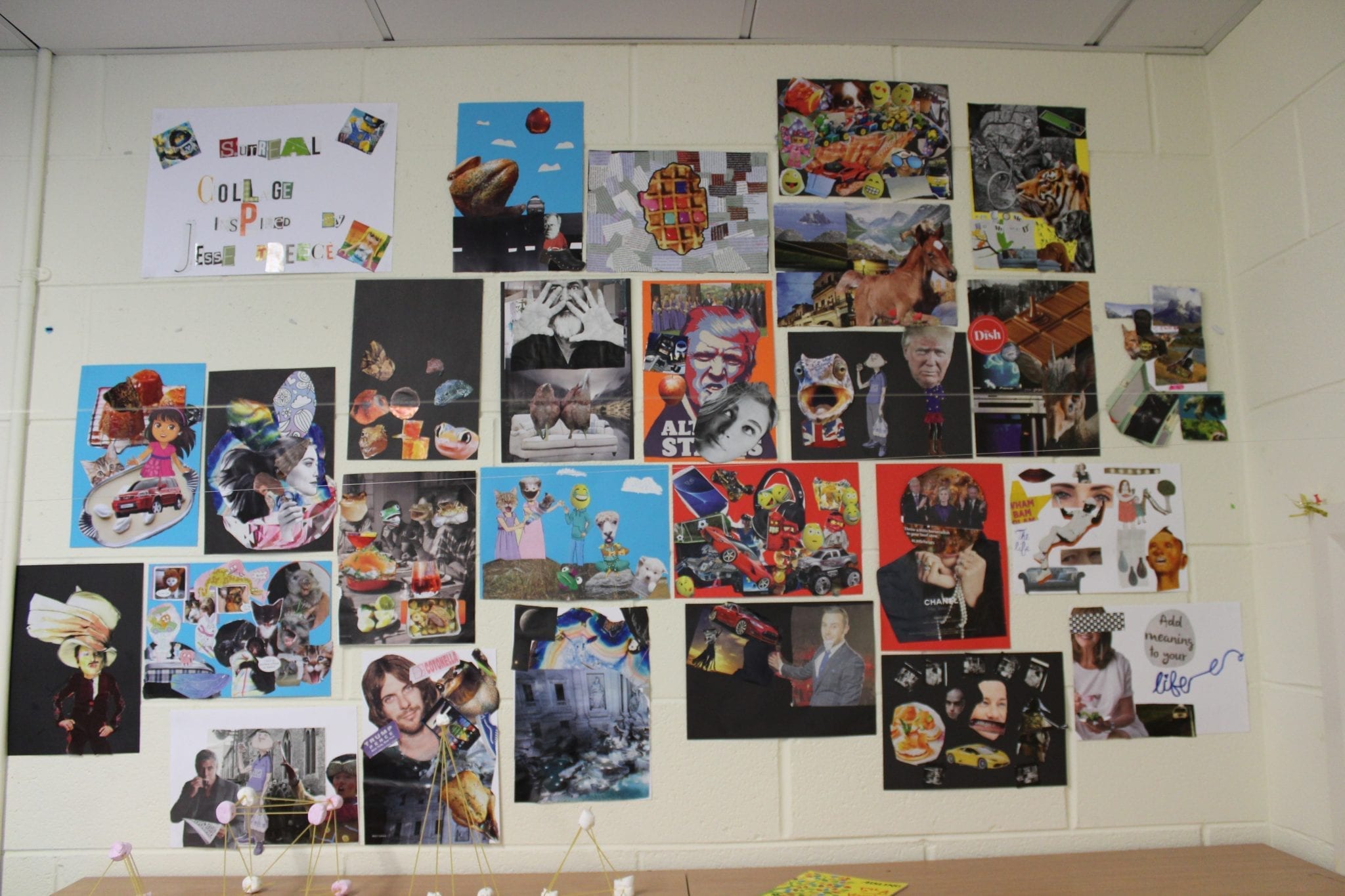 Collage making in 5th Class – Monkstown ETNS